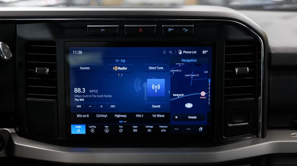 2023-2026 Ford F-250 F-350 SuperDuty Sync 4™ NAV 8" to 12" Touchscreen ...
